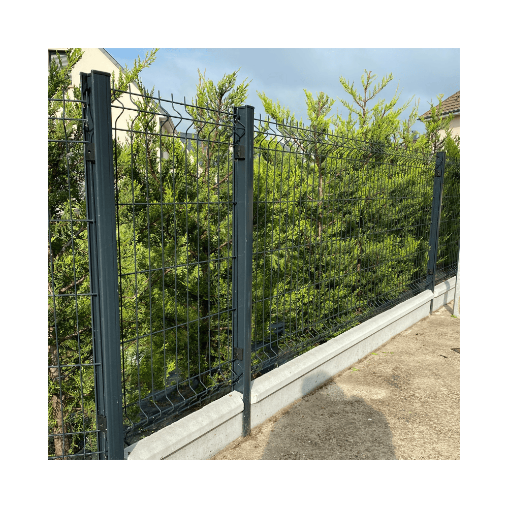 Poteau A Clips Hauteur 2,00 m MRT - COULEUR Gris - RAL 7016